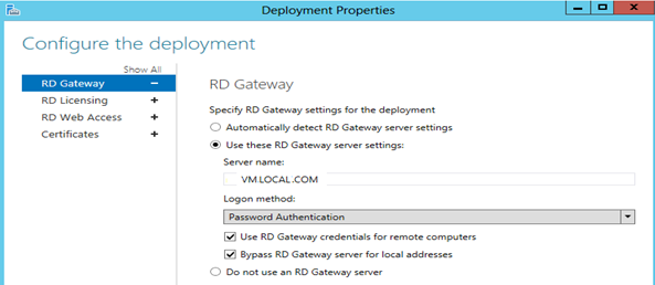 Steps To Implement RD Gateway To Access Any Windows Machine