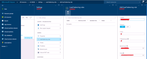 Set up The Load Balancer For Microsoft Azure Network