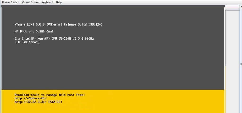 How To Configure Vmware Esxi With A Static Ip Address
