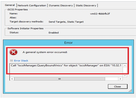 How To Fix Corrupt iSCSI Adapter In Vmware ESXi