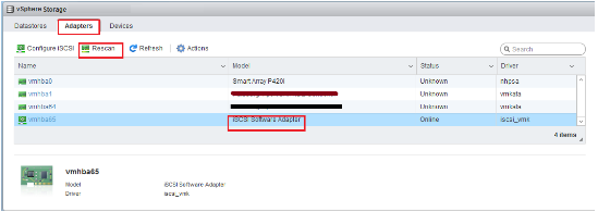 VMware ESXi 6.5 & 6.7 Can’t Add Existing iSCSI LUN