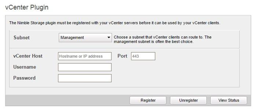 How To Integrate vCenter With Nimble Array