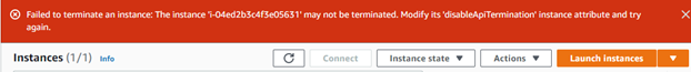 How To Protect EC2 Instance From Accidental Termination/Delete
